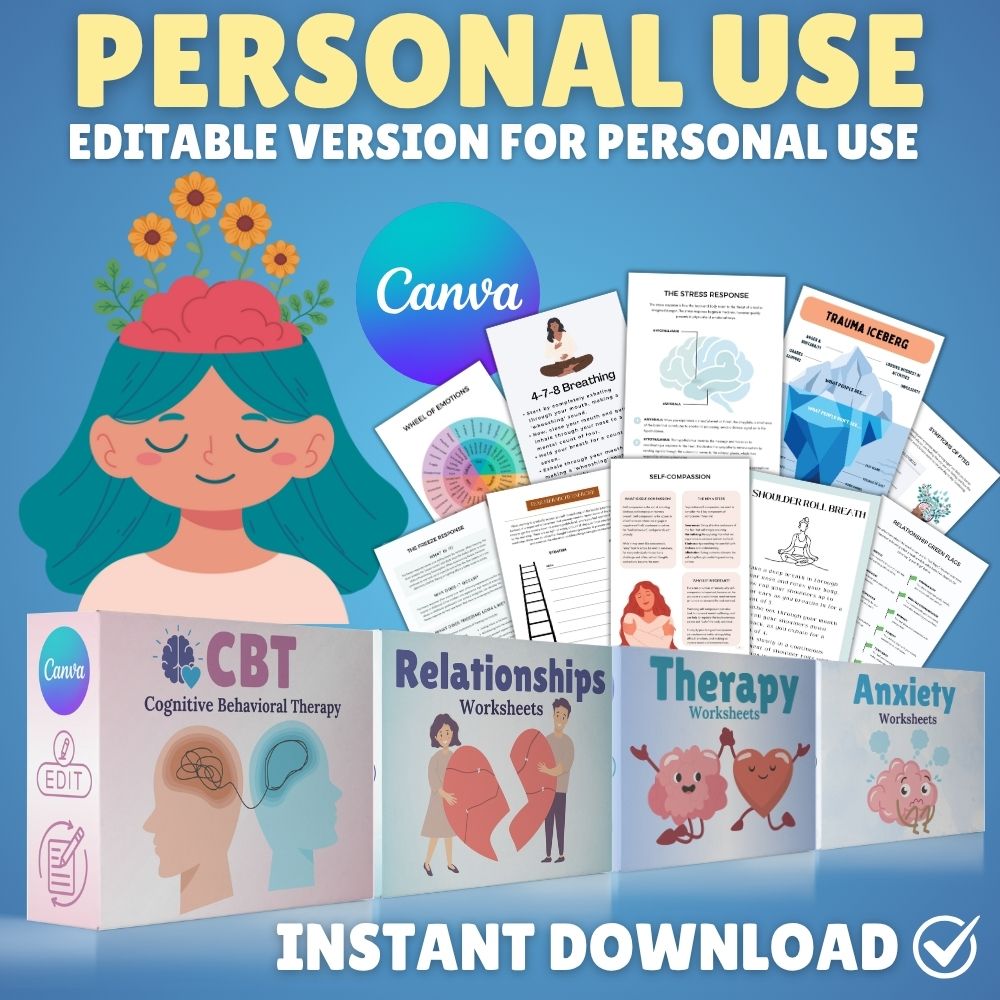 Editable Therapy Templates Bundle (Personal Use) – wecreativelab